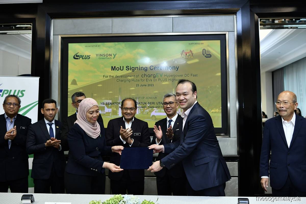 Yinson, PLUS to jointly develop Malaysia's first ChargEV hyperpower DC fast charging hubs